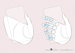 6 Ways to Draw Anime Hands Holding Something - AnimeOutline