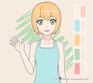 How to Color an Anime Character Step by Step - AnimeOutline