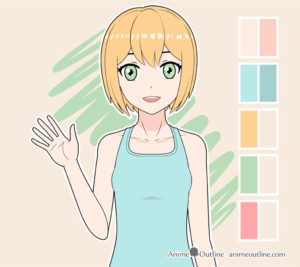 How to Color an Anime Character Step by Step - AnimeOutline