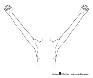 How to Draw Anime & Manga Arms Tutorial - AnimeOutline