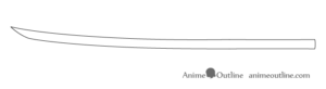How to Draw a Katana (Sword) Step by Step - AnimeOutline