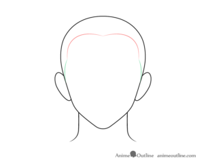 How to Draw Anime Male Hair Step by Step - AnimeOutline