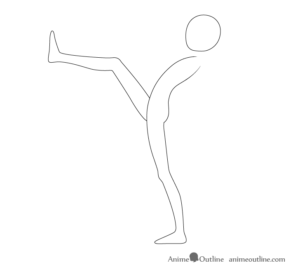 How to Draw Anime Poses Step by Step - AnimeOutline