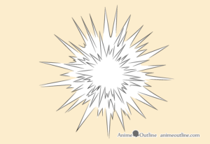 How to Draw Explosions, Smoke & Fire Step by Step - AnimeOutline