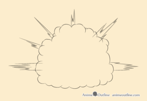 How to Draw Explosions, Smoke & Fire Step by Step - AnimeOutline