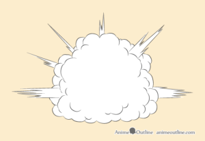 How to Draw Explosions, Smoke & Fire Step by Step - AnimeOutline
