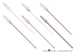 How to Draw Fantasy Weapons (10 Different Types) - AnimeOutline