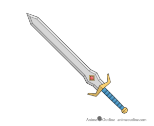 How to Draw Fantasy Weapons (10 Different Types) - AnimeOutline