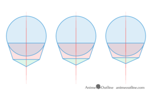 How to Draw an Anime Face (Structure & Proportions)