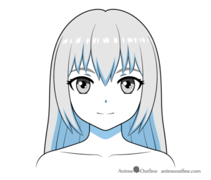 How to Draw an Anime Face (Structure & Proportions)