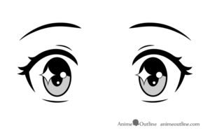 How to Draw Excited Anime or Manga Eyes - AnimeOutline