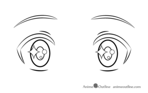 How to Draw Excited Anime or Manga Eyes - AnimeOutline