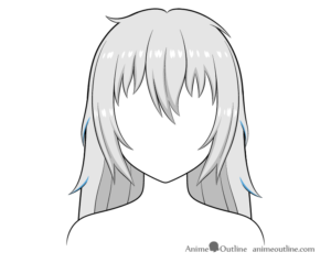 How to Draw Messy Anime Hair - AnimeOutline