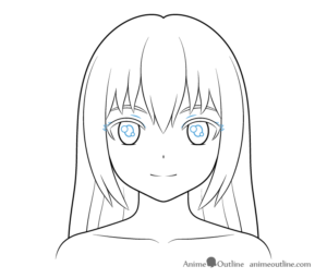 How to Draw an Anime Face (Structure & Proportions)