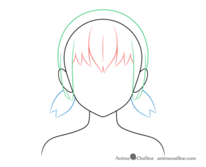 Tips on how to Draw Anime Brief Pigtails Coiffure - Artshow24